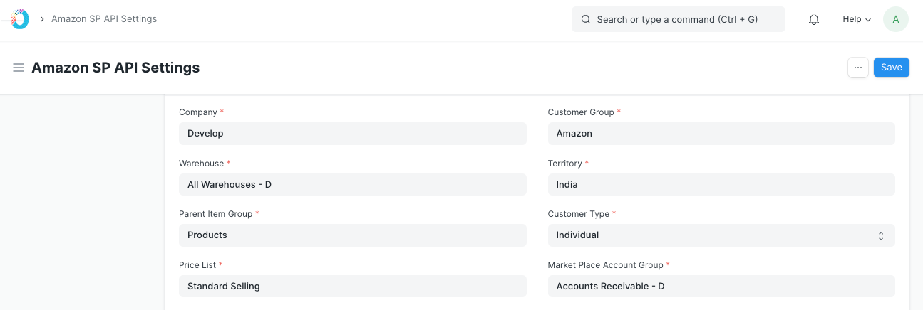 Amazon SP-API Integration